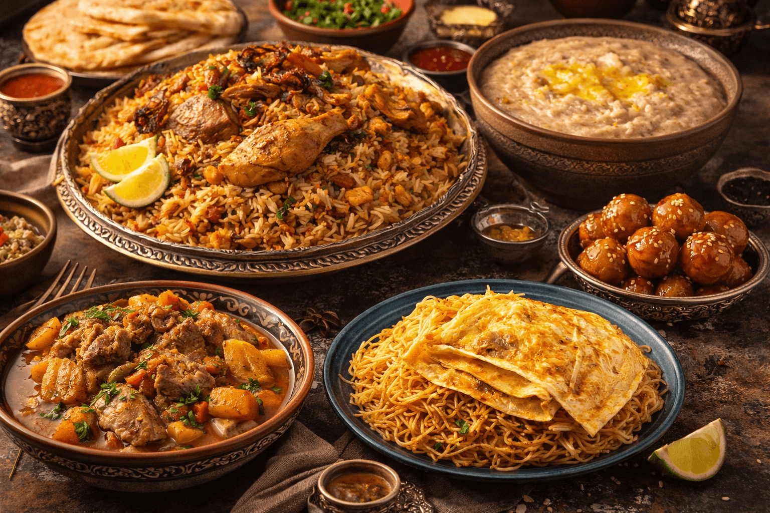 Traditional Qatari Food & Famous Restaurants in Qatar - Murex Tours
